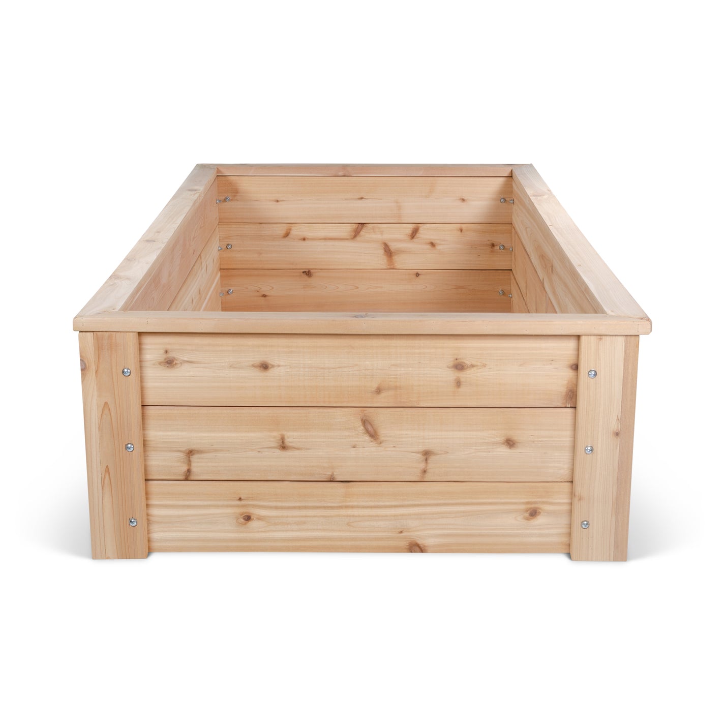 Cedar Raised Garden Bed With Trim Kit - 3' x 6' x 16.5" – Infinite Cedar